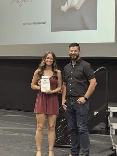 Willow Thompson and Madison Ramsey receive Springs Valley Bank & Trust ...