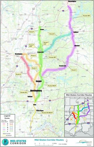 Preferred Mid-States route to be identified in the fall | Local News ...