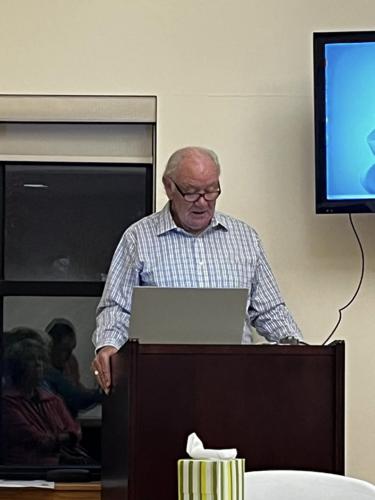 McCart presents Patoka Lake program to historical society | News Herald ...