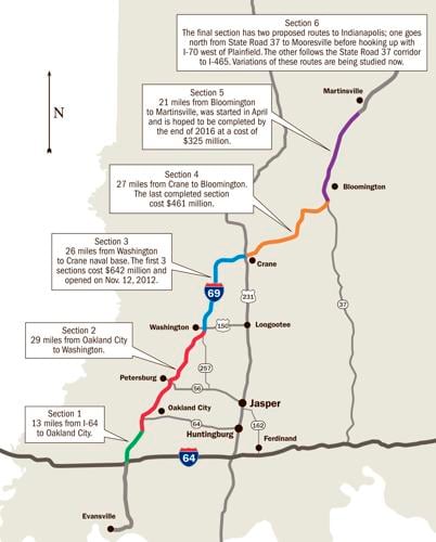The new route north: I-69 opens to Bloomington | Local News ...