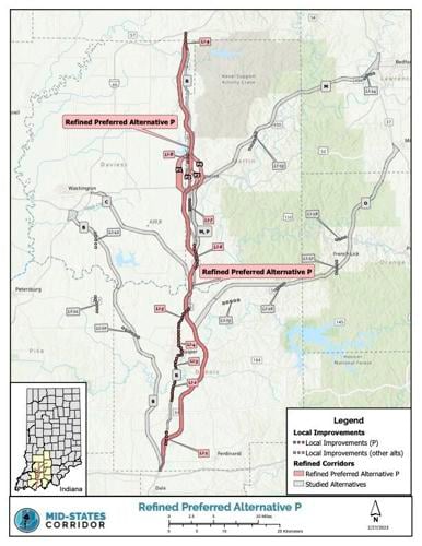 Local section of Mid-States Corridor set for a Tier 2 study | Local ...