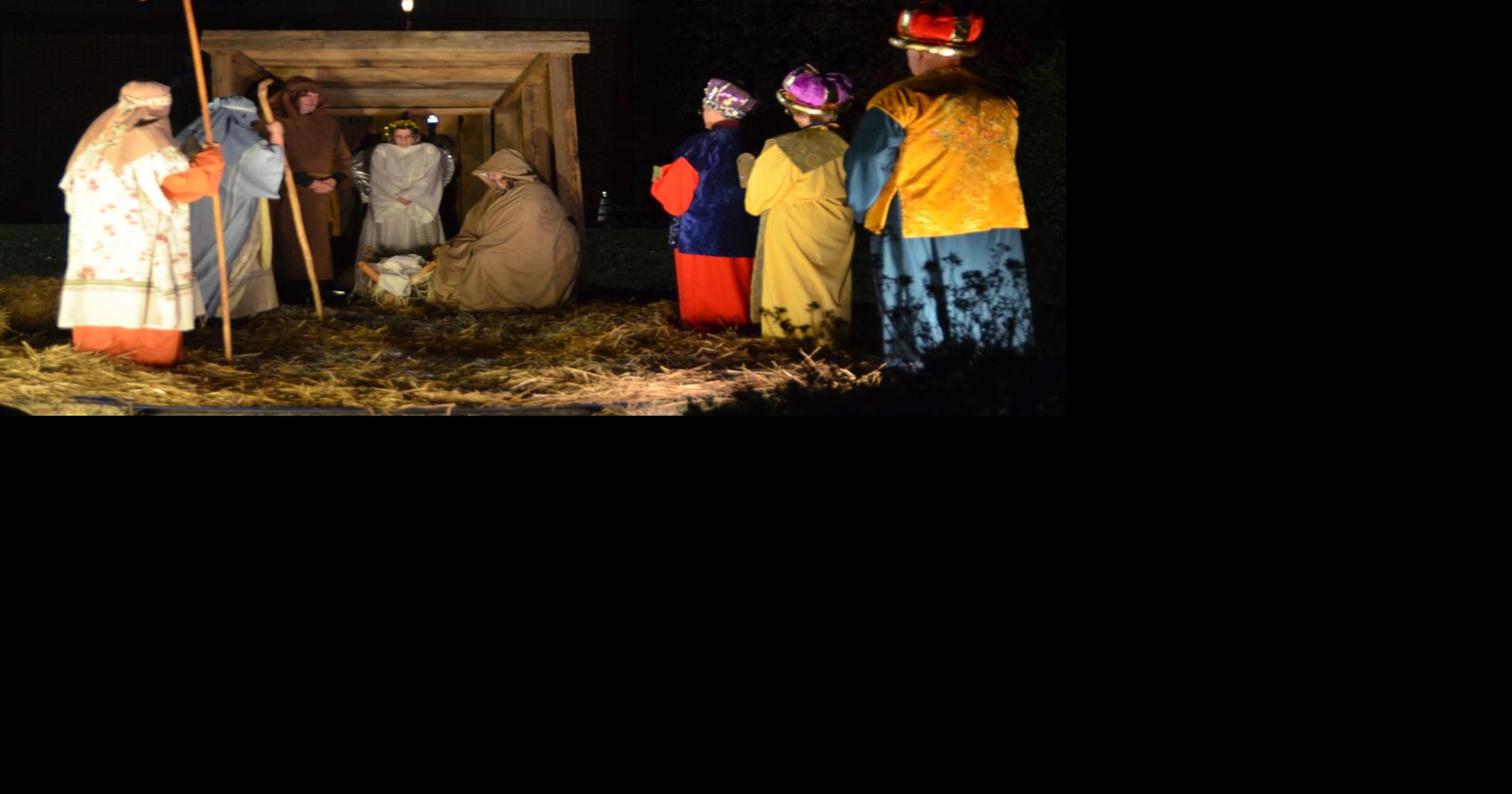 Local Churches Celebrate Christmas by Hosting a Live Nativity Scene ...