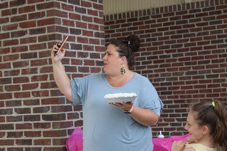 Risse gets a pie in the face for leadership class | Perry County News ...