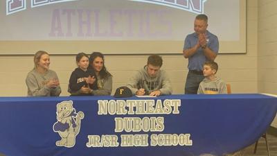 Kalb signs to play baseball at Franklin | Sports | duboiscountyherald.com