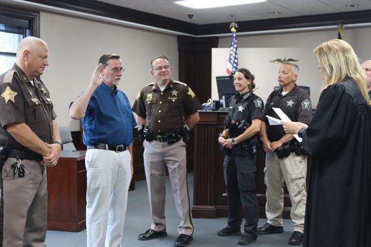 Sheriff’s office swears in new deputy and deputy reserves | Perry ...