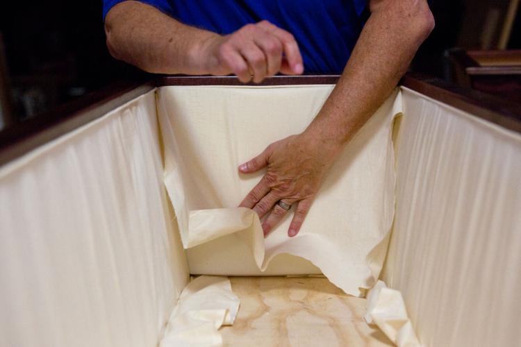 Upholsterer reflects on years of closing caskets | Local News ...