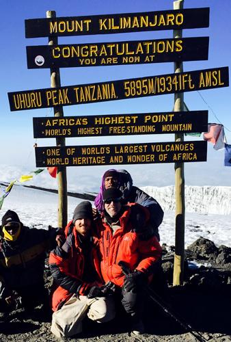 Father, son reach the peak of travel adventure | Local News ...