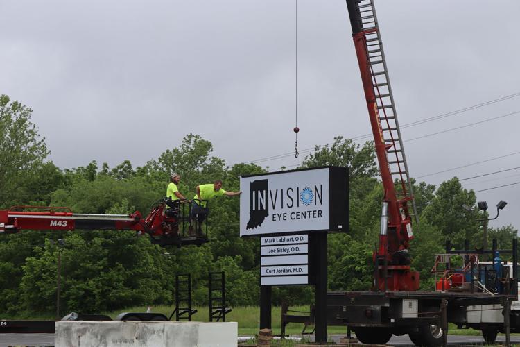 Invision Eye Center officially puts up sign | News | duboiscountyherald.com