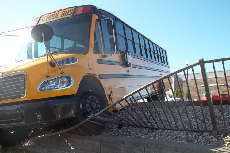 Emergency brake malfunction sends bus rolling | Local News ...