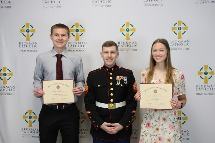 Beckman Catholic presents awards, scholarships | | dyersvillecommercial.com