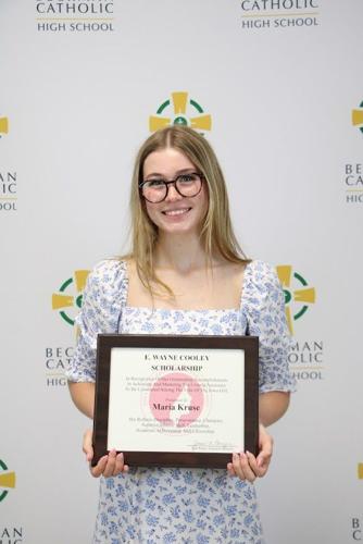 Beckman Catholic presents awards, scholarships | | dyersvillecommercial.com