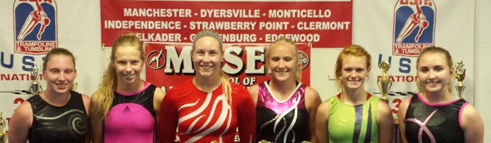 Six Moser gymnasts earn national titles | Sports | dyersvillecommercial.com
