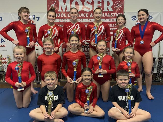 39 Moser gymnasts finish first | Sports | dyersvillecommercial.com