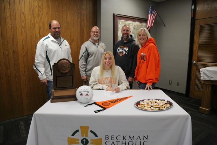 Beckman seniors sign letters of intent | Sports | dyersvillecommercial.com