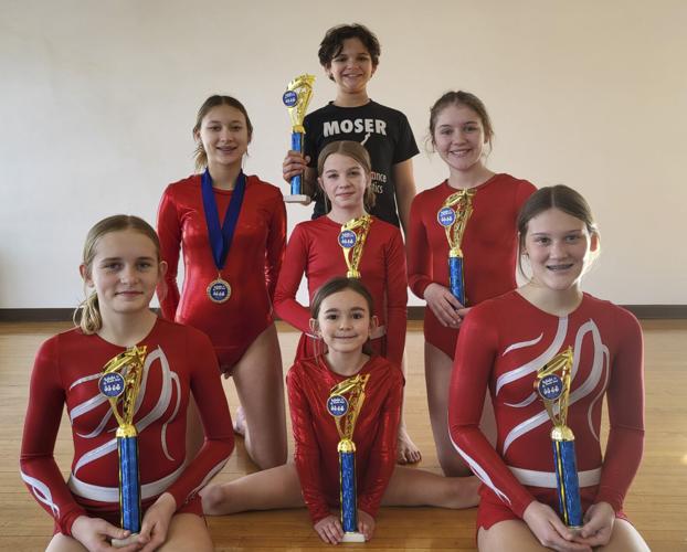39 Moser gymnasts finish first | Sports | dyersvillecommercial.com