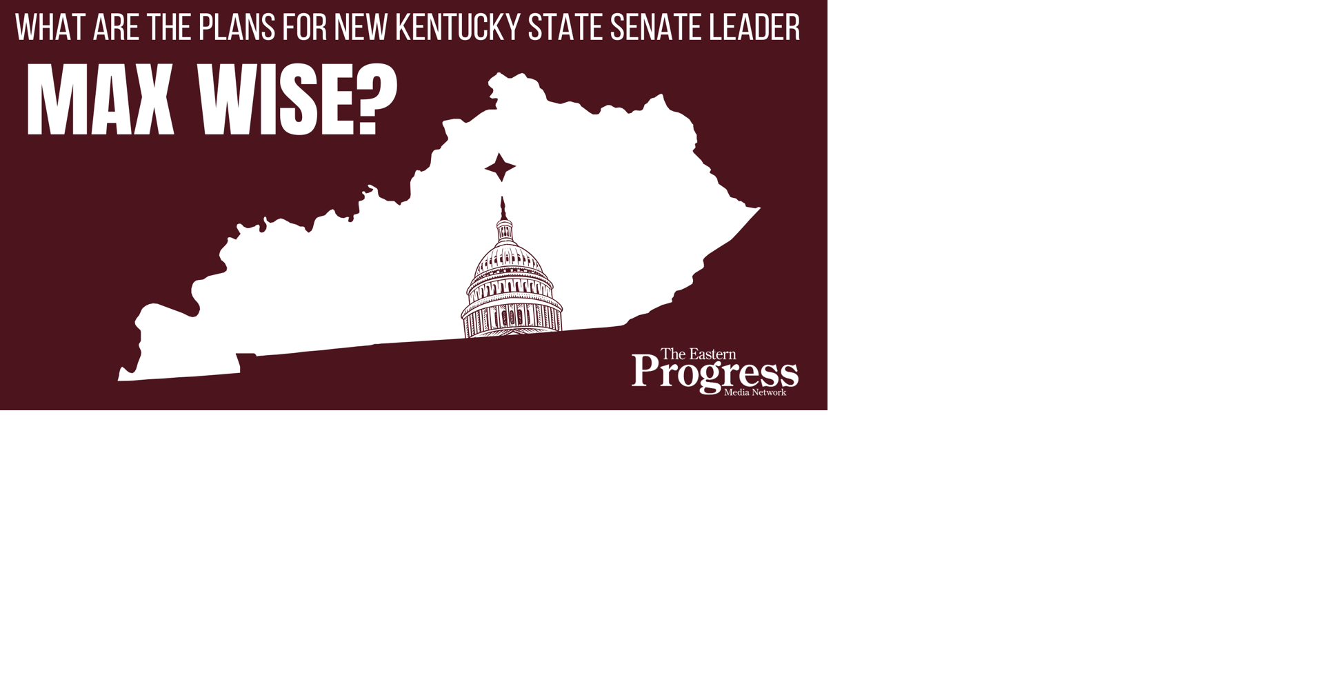 State Senate leader Max Wise discusses his plans for the Senate | News ...