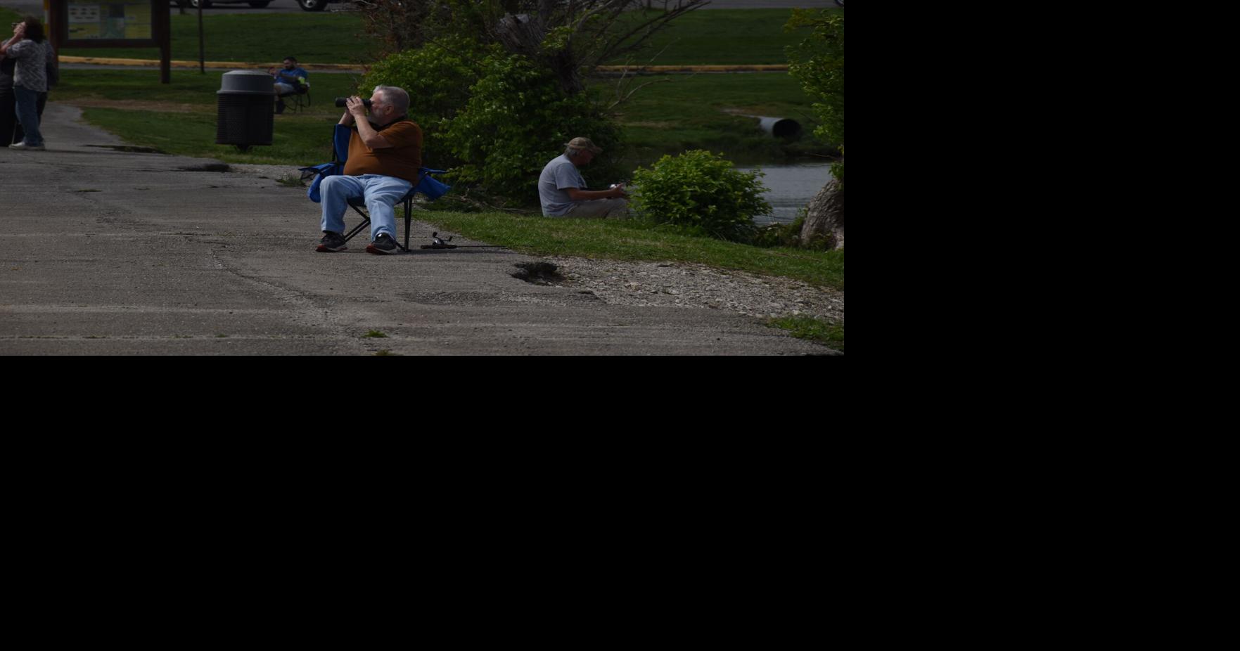 PHOTOS: 2024 Solar Eclipse at Lake Reba | PHOTOS | easternprogress.com