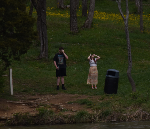PHOTOS: 2024 Solar Eclipse at Lake Reba | PHOTOS | easternprogress.com