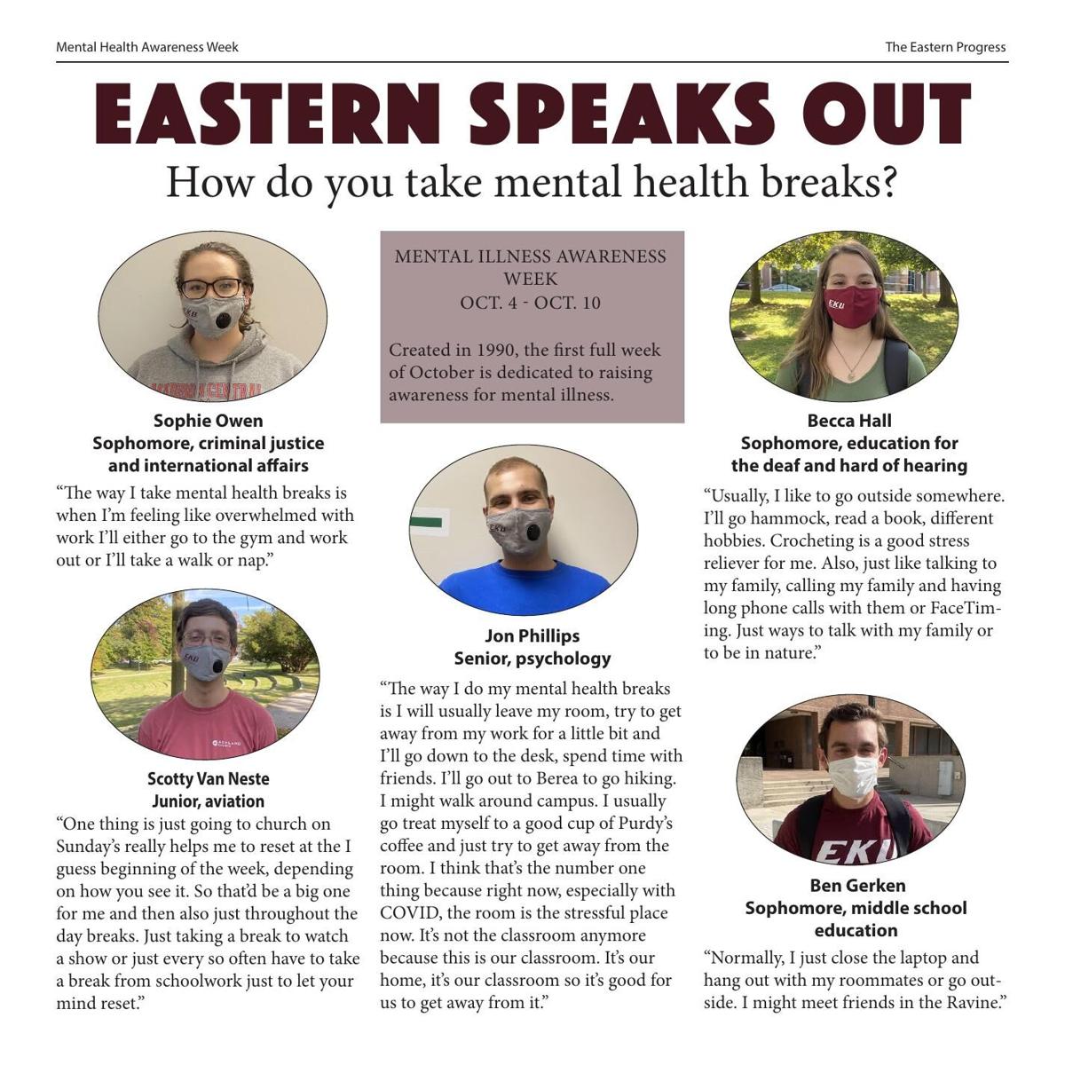 Eastern Speaks Out: Mental Health Awareness Week | Features | easternprogress.com