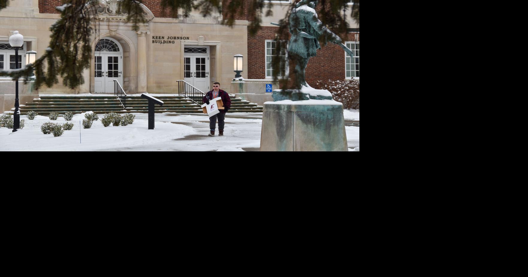 PHOTOS: EKU students experience winter wonderland to begin semester | PHOTOS | easternprogress.com