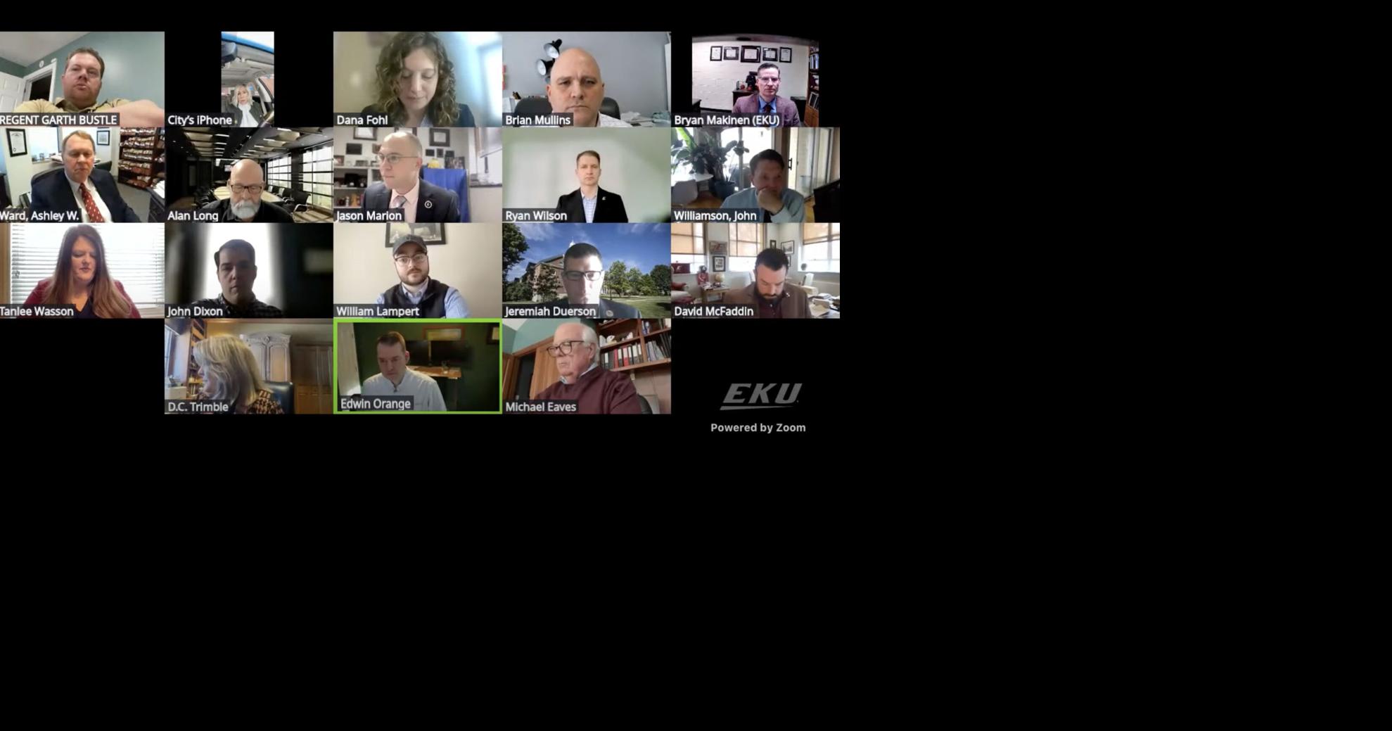 EKU Board of Regent’s hosts first meeting of 2025 | News | easternprogress.com