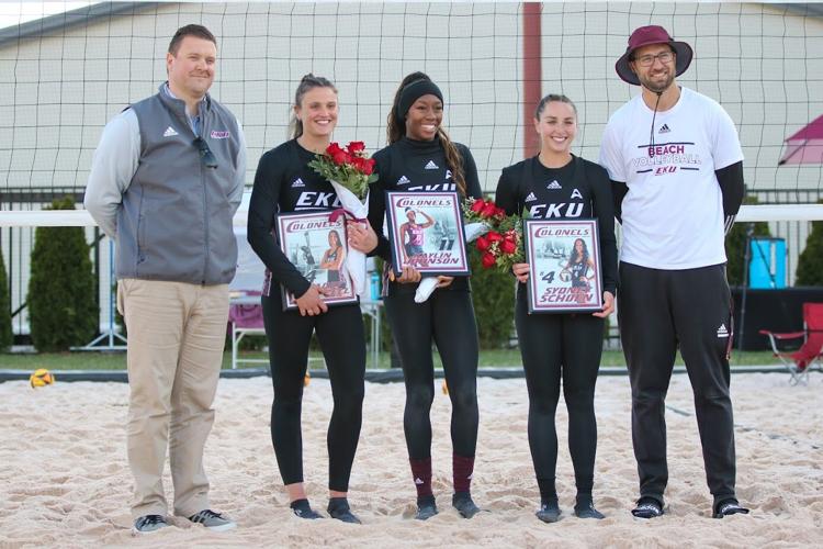 Colonels win two in EKU Beach Tournament | Sports | easternprogress.com
