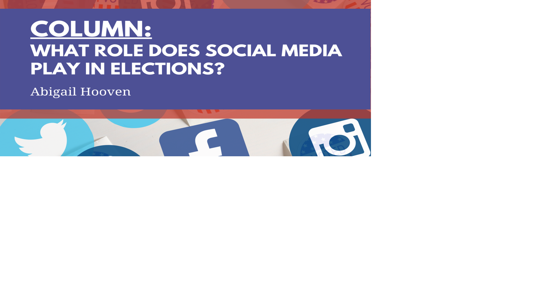 Column: What role does social media play in elections? | Opinion ...