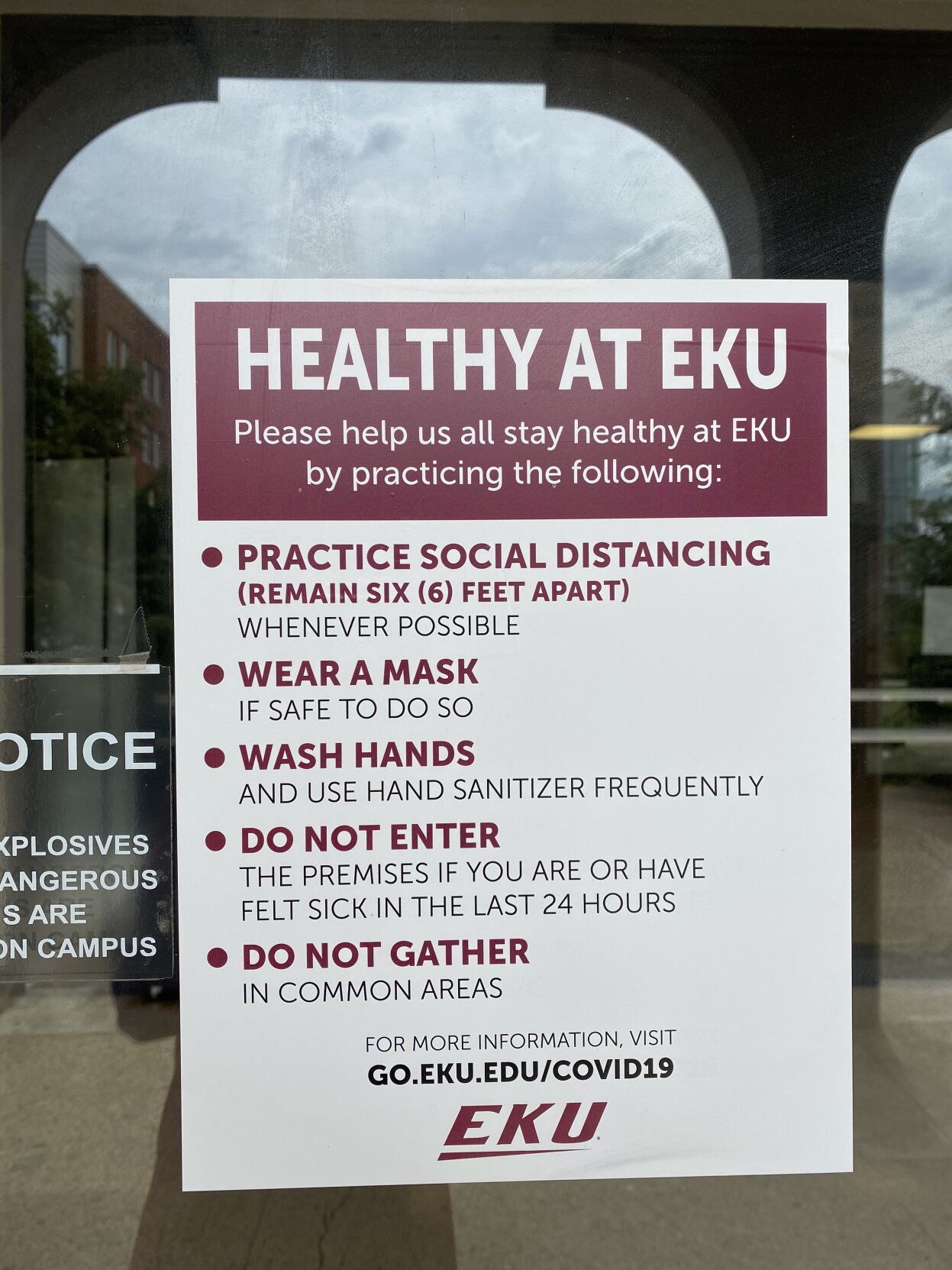 EKU announces changes to Colonel Comeback Plan | COVID-19 | easternprogress.com