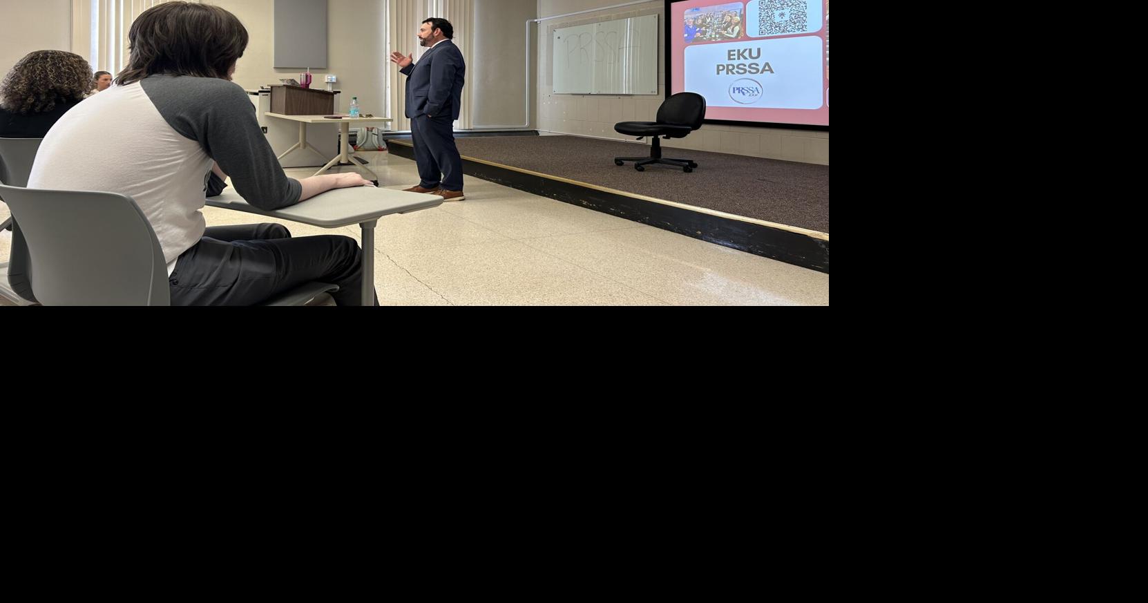 President McFaddin speaks at PRSSA monthly meeting | News ...