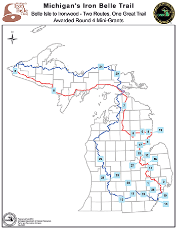 DNR funding Iron Belle Trail enhancement projects | Outdoors Articles ...
