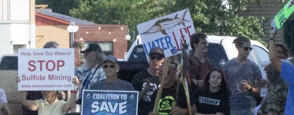 Water celebration and Back Forty Mine protest draw people from across ...