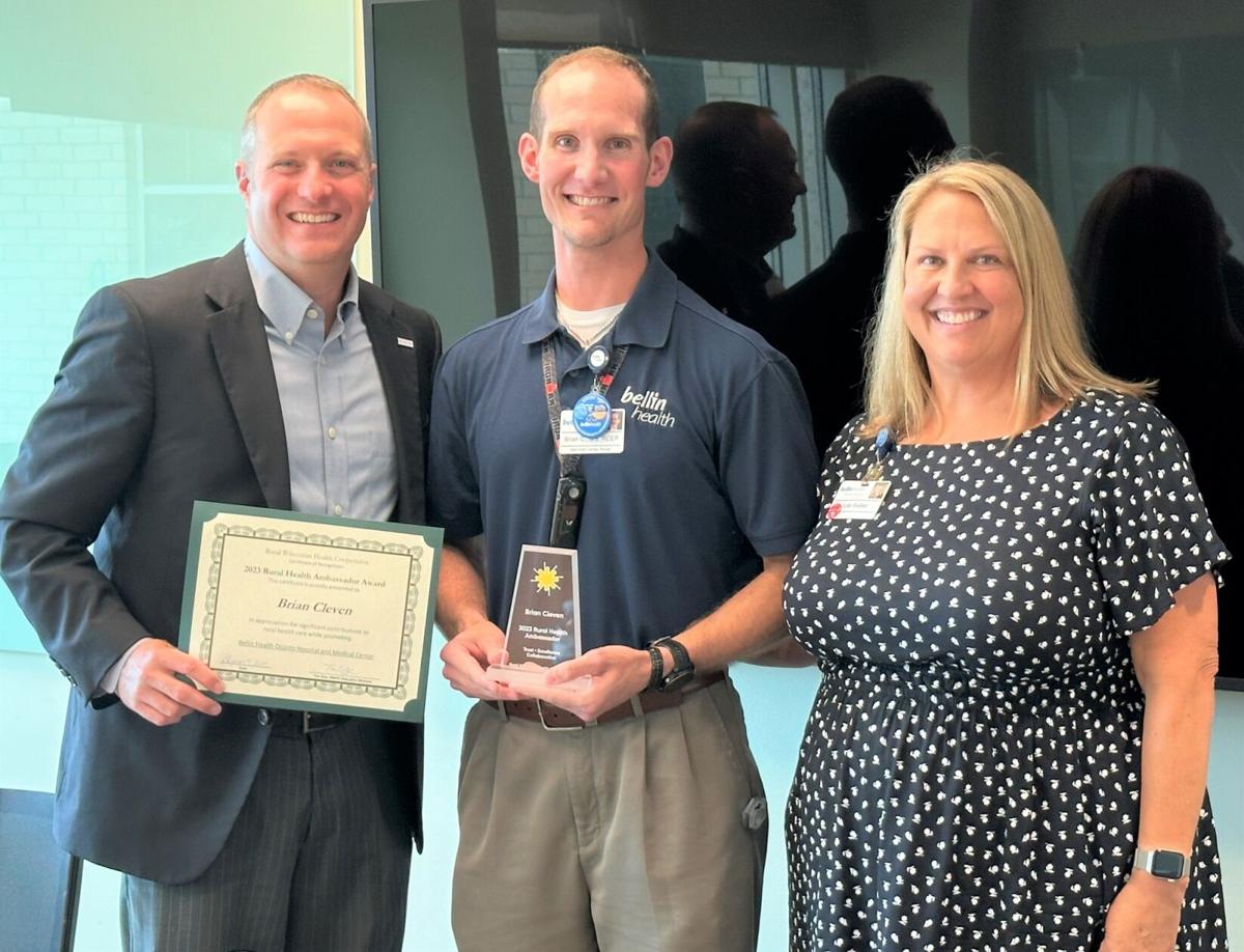 Bellin’s Cleven receives Rural Health Ambassador Award | News | ehextra.com