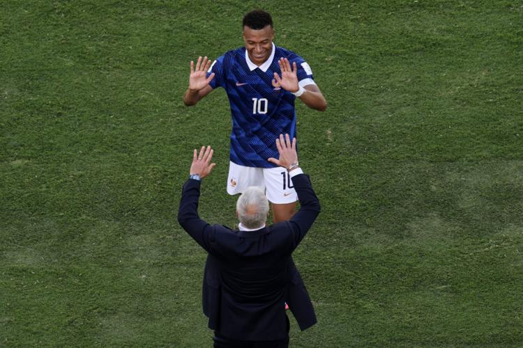 France striker Kylian Mbappé scores his 13th and 14th World Cup goals ...