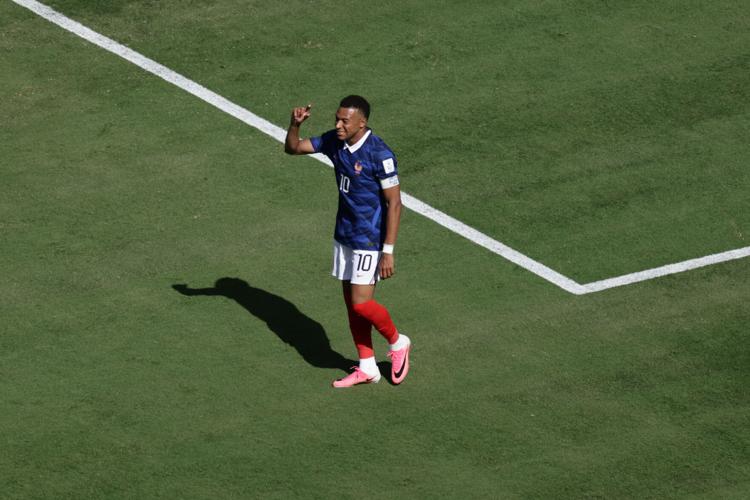 France striker Kylian Mbappé scores his 13th and 14th World Cup goals ...