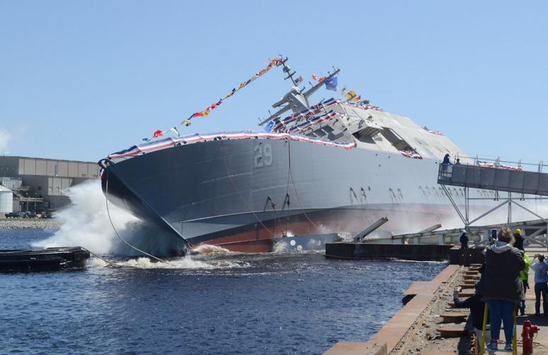 USS Beloit hits the water | News | ehextra.com