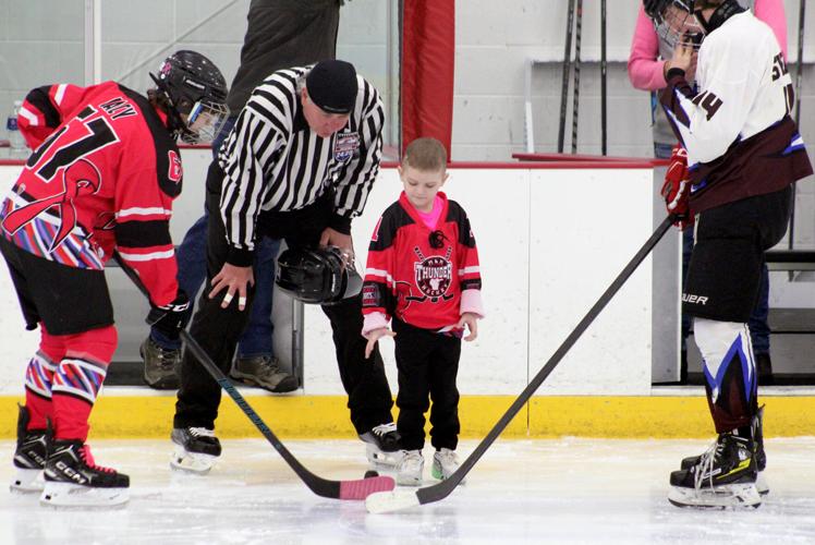 More than hockey: Thunder, community come together for 'Pink Out' game ...