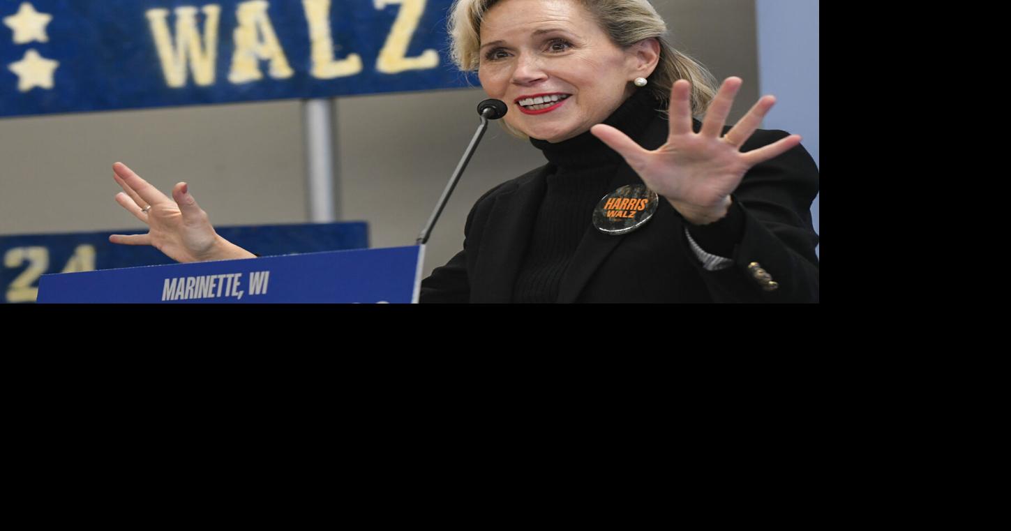 Minnesota's First Lady Gwen Walz arrives late and brings cookies to ...