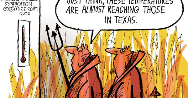Jeff Stahler cartoon: Texas heat | Opinion | ehextra.com