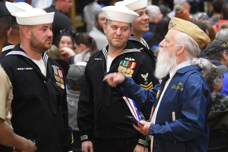 Father of future USS Cleveland crew member enjoyed the ship launch at ...