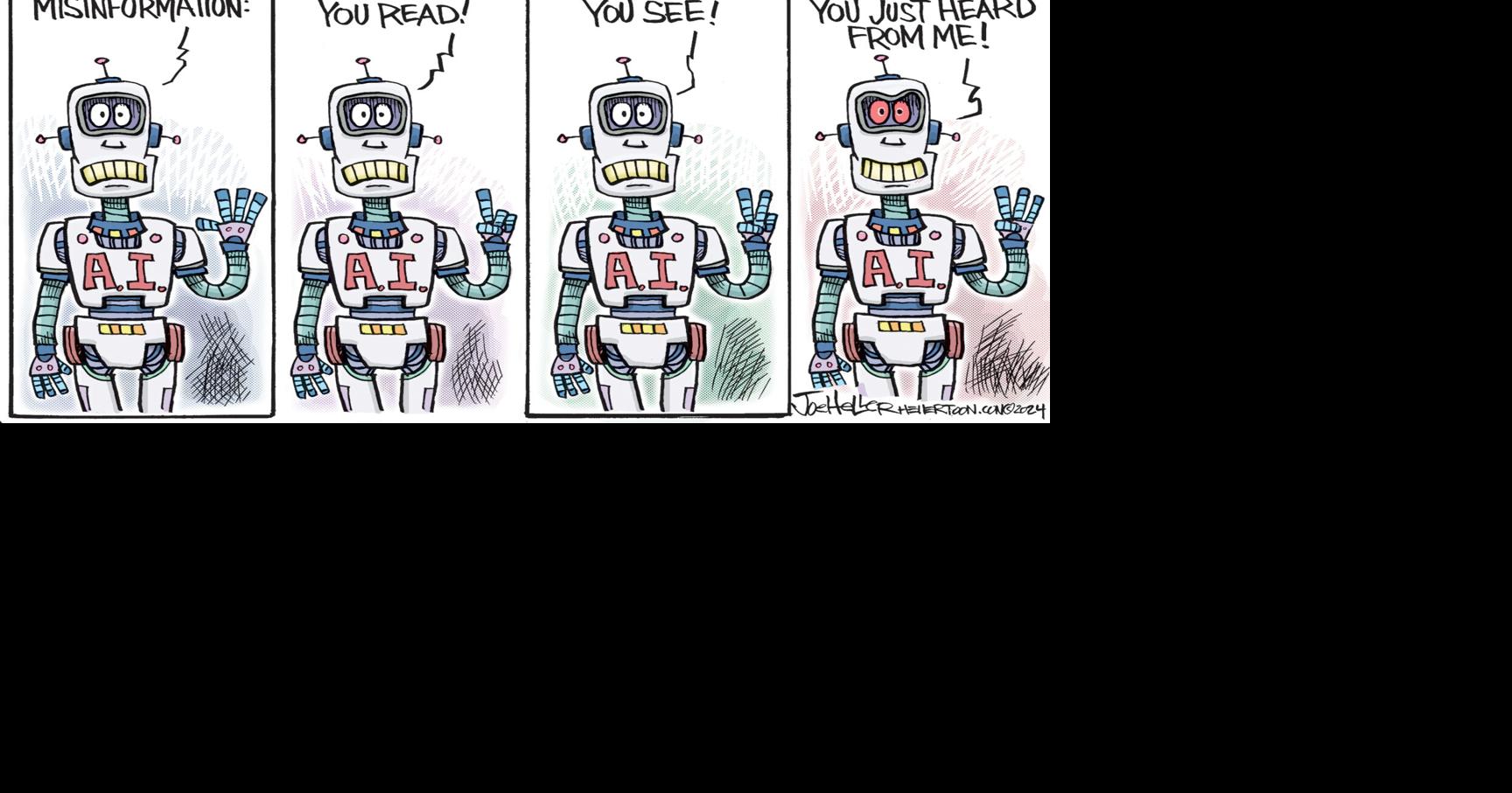 Joe Heller cartoon - misinformation | Opinion | ehextra.com