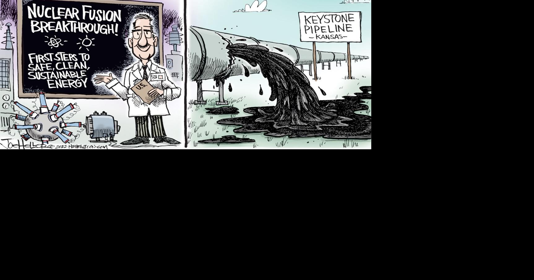 Joe Heller cartoon, Keystone pipeline | Opinion | ehextra.com