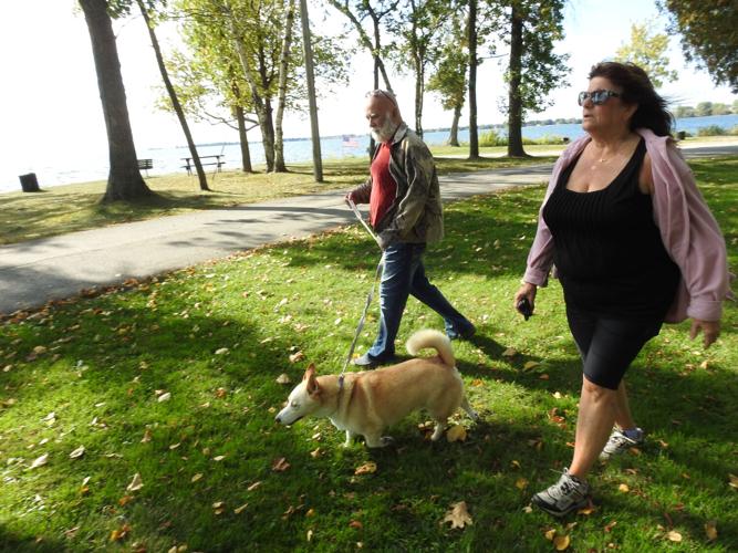 Menominee man walks his dog at Henes Park after almost losing life and ...
