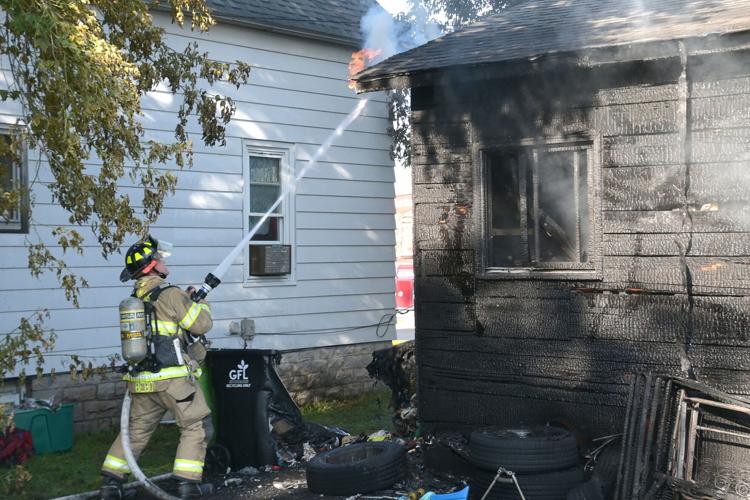 Firefighters battle blaze on 13th Street | News | ehextra.com