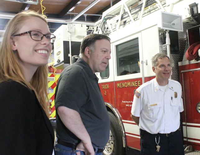 FMM donates $5,000 to Menominee Fire Department | News | ehextra.com