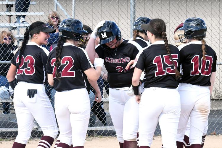 Bats stay hot for Lady Maroons in twinbill triumph over Patriots ...