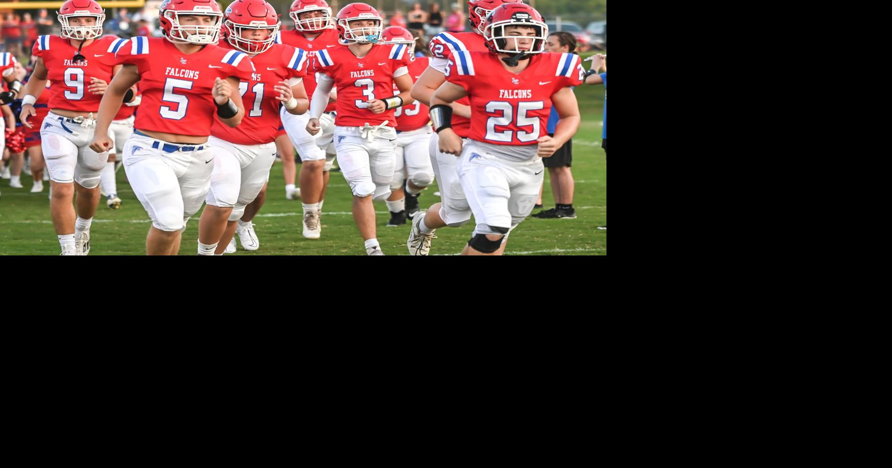 Falcon football team takes to the field wearing red | Sports ...