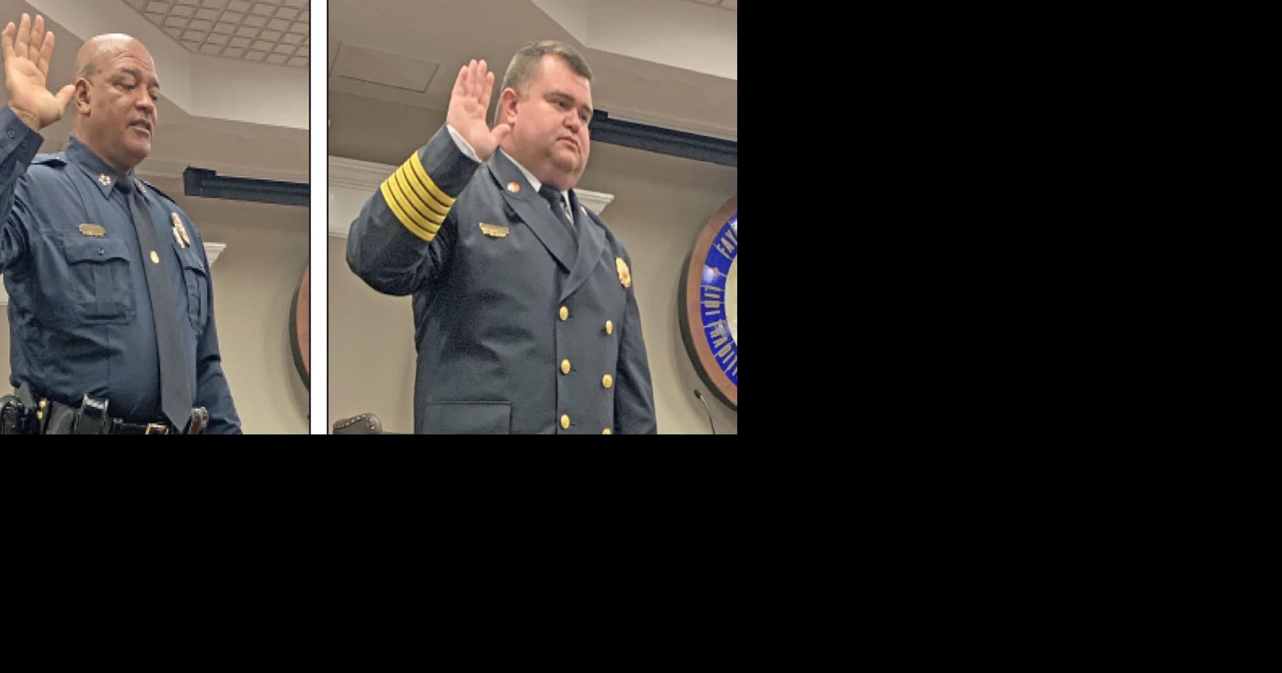 To protect and serve: Fayetteville’s police chief, fire chief take ...