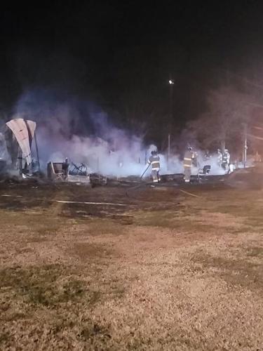 Fire destroys barn in the Kelso Community early Tuesday morning. | News ...