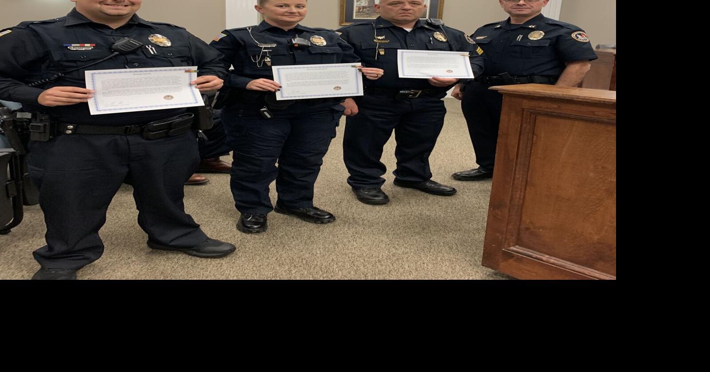 3 police officers receive Outstanding Unit Citations | News ...