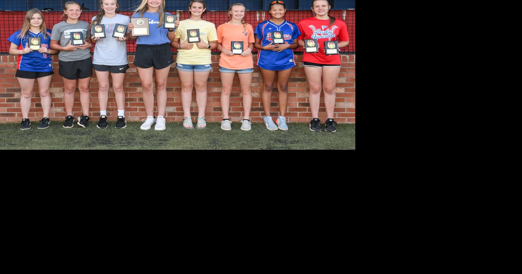 Lady Falcon Middle School Softball Awards | Sports | elkvalleytimes.com